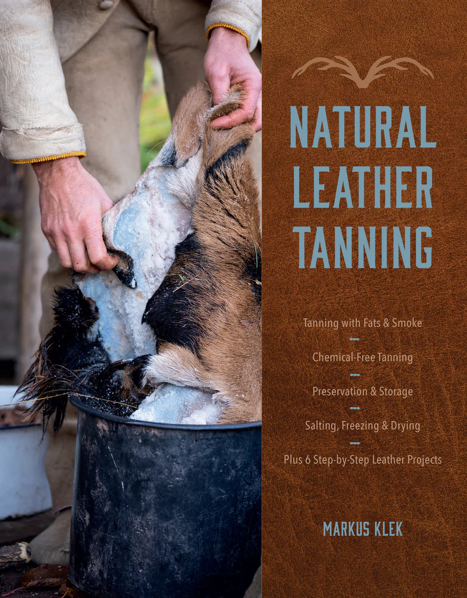 Natural Leather Tanning - Markus Klek | Woodland Ways