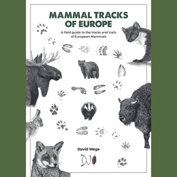Mammal Tracks of Europe - David Wedge – Woodland Ways