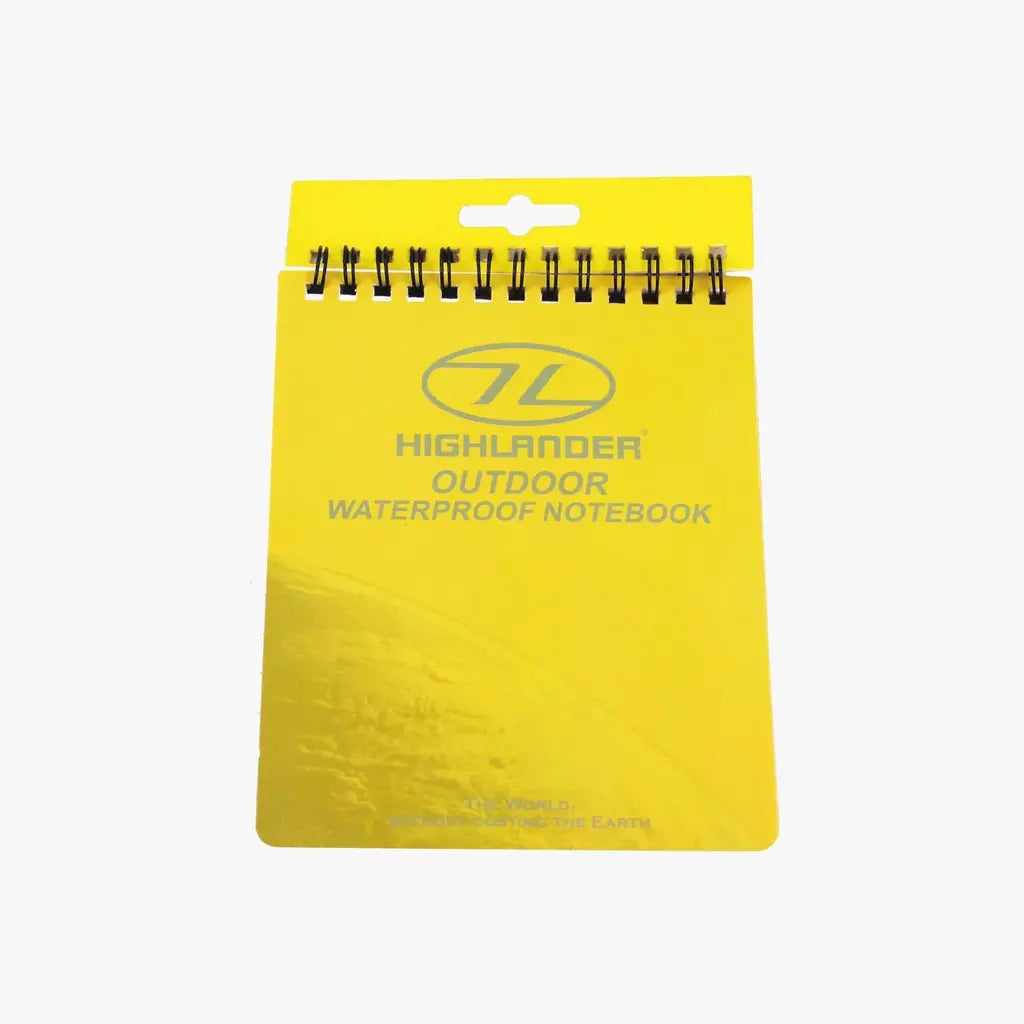 Highlander Waterproof Notebook | Woodland Ways