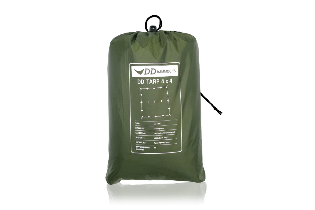 DD Tarp 4x4 - 100% Waterproof Shelter for Bushcraft | Woodland Ways