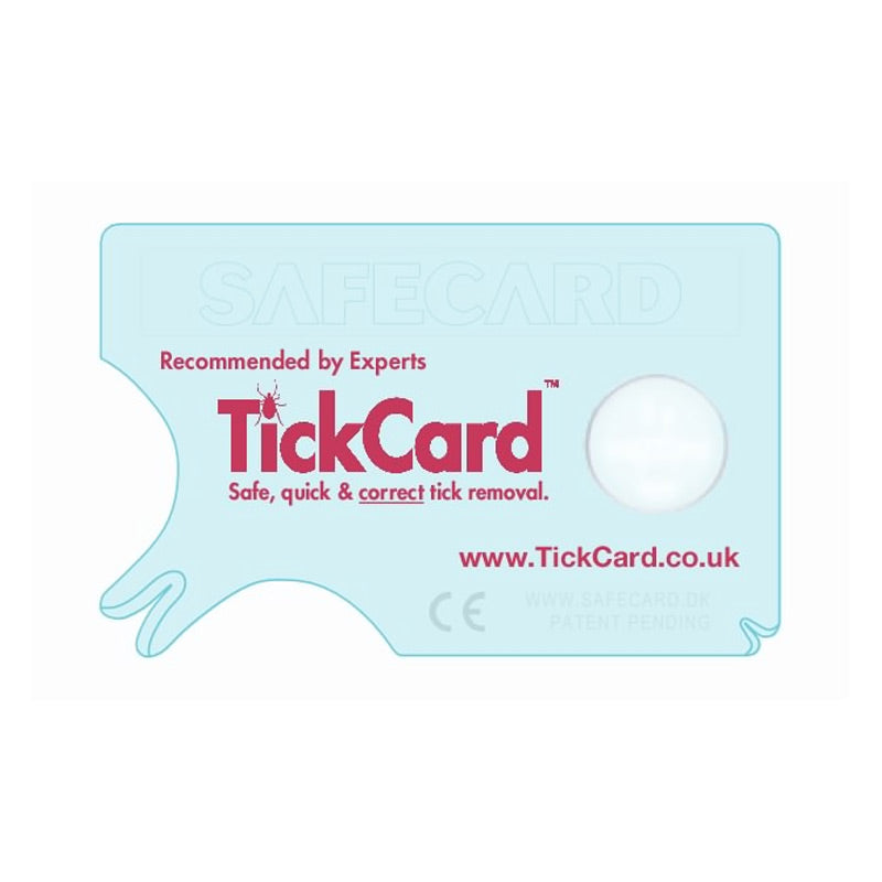 Tick Card Tick Remover with Magnifier – Woodland Ways