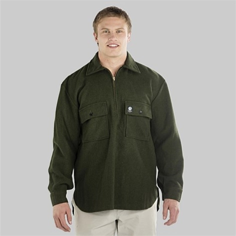 Swanndri Ranger Wool Bush Shirt Olive – woodlandways