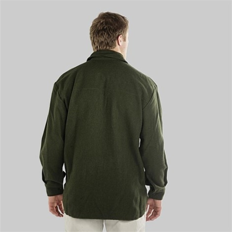 Swanndri Ranger Wool Bush Shirt Olive – woodlandways