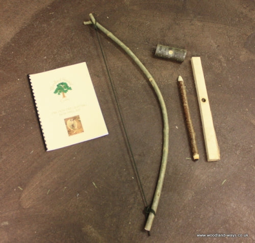 Friction Fire Lighting Bow Drill Kit | Woodland Ways