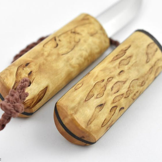 Erapuu Curly Birch Pocket Knife | Woodland Ways